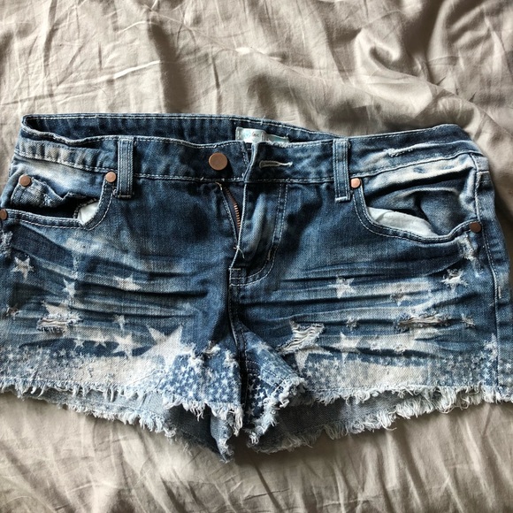 love, Fire | Shorts | Star Jean Shorts | Poshmark